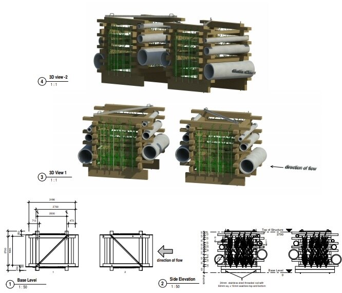 The Murray River's biggest 'fish hotel' submerged under water to ...