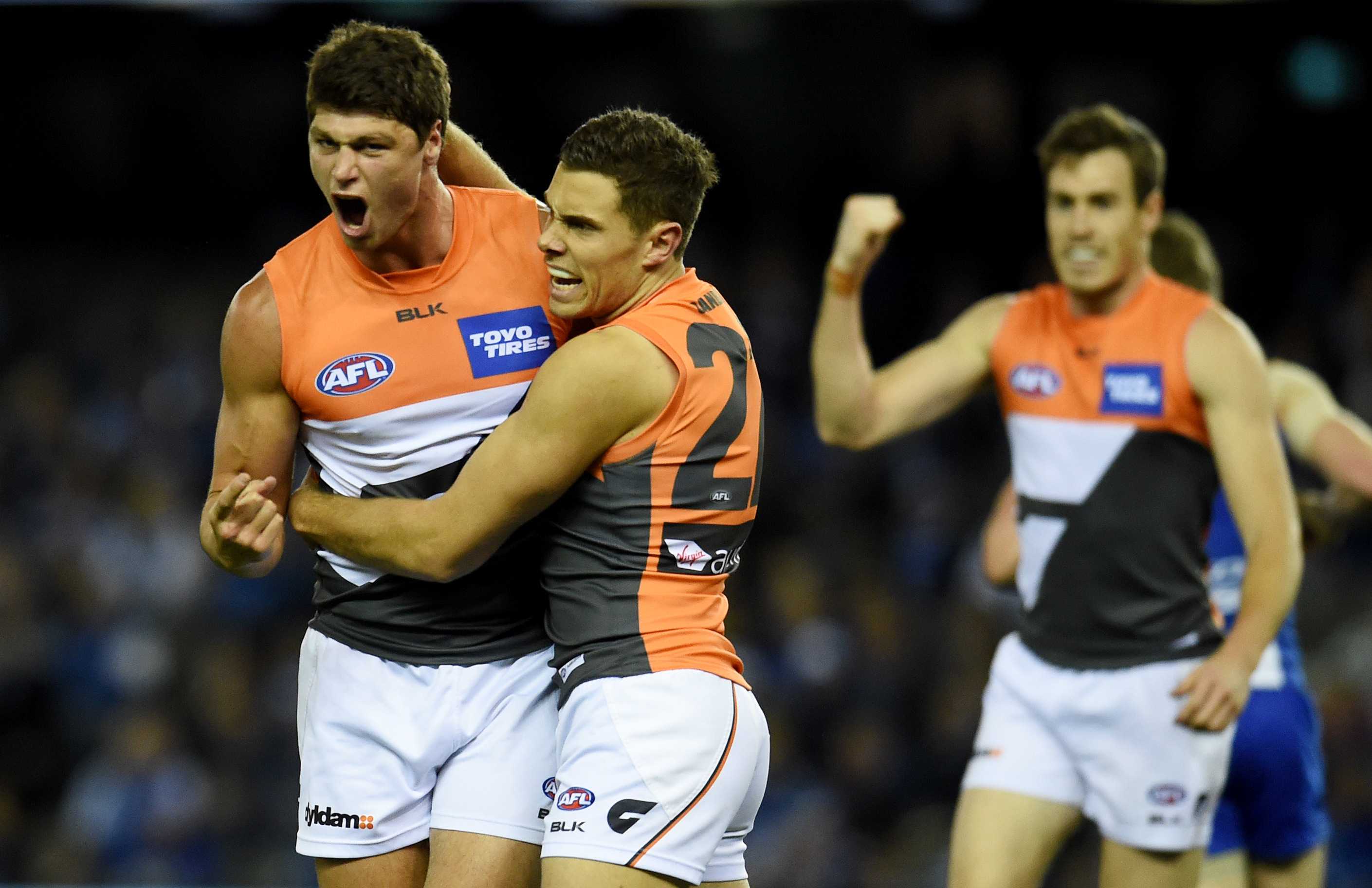 GWS Giants beat North Melbourne by 37 points to move into AFL to four ...