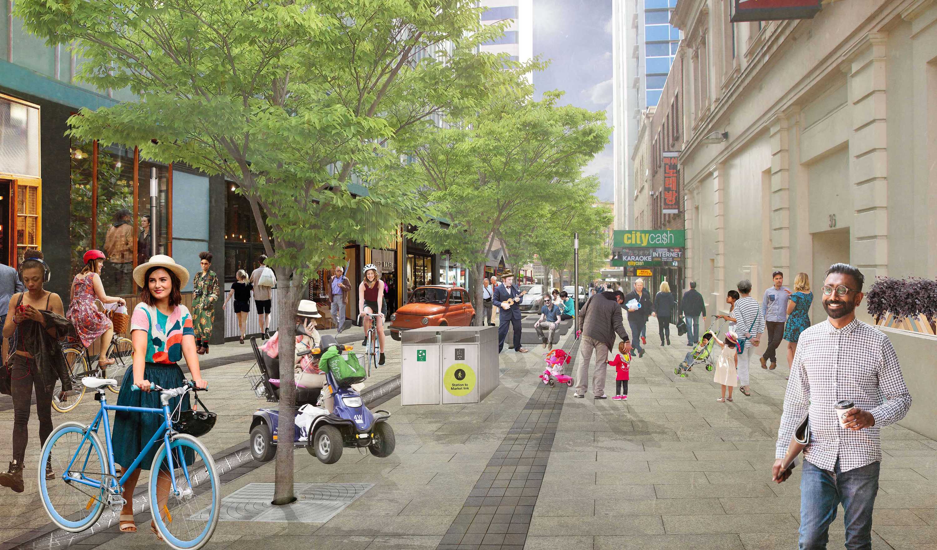 Adelaide laneways to get $14.6m makeover, new intersections, paving ...