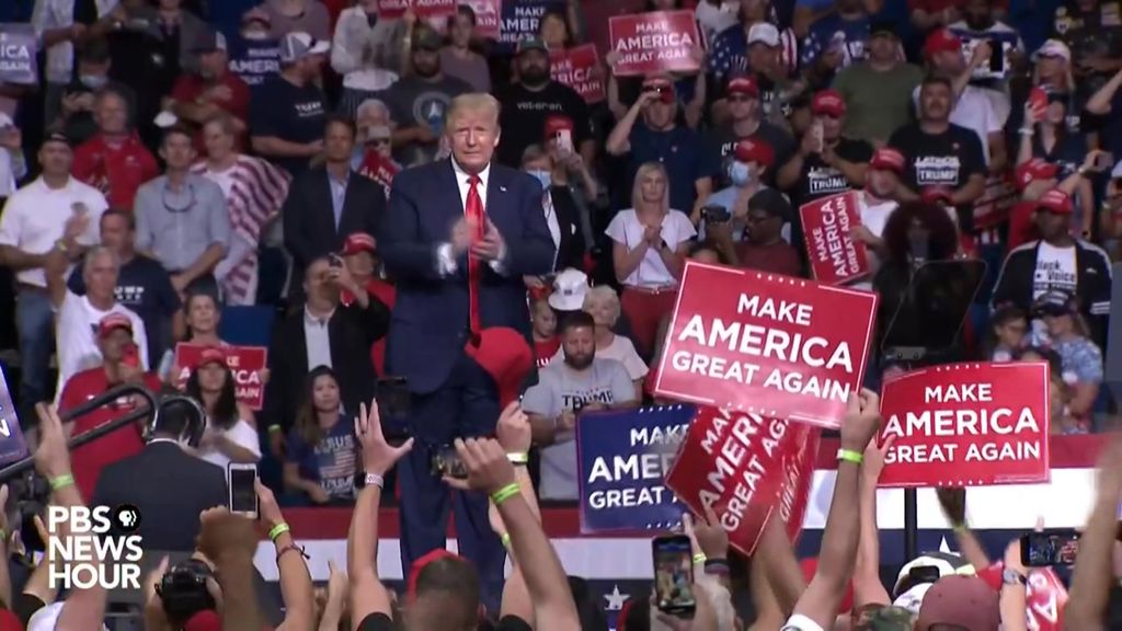 President Trump defies complaint, plays Rolling Stones song at rally ...