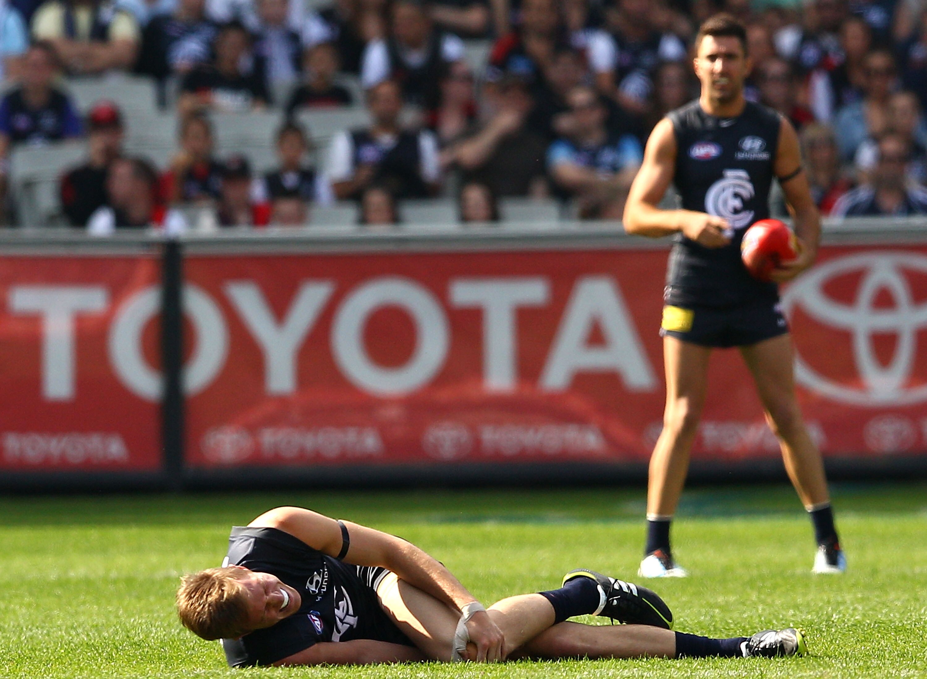 Bombers bring Blues back to earth - ABC News