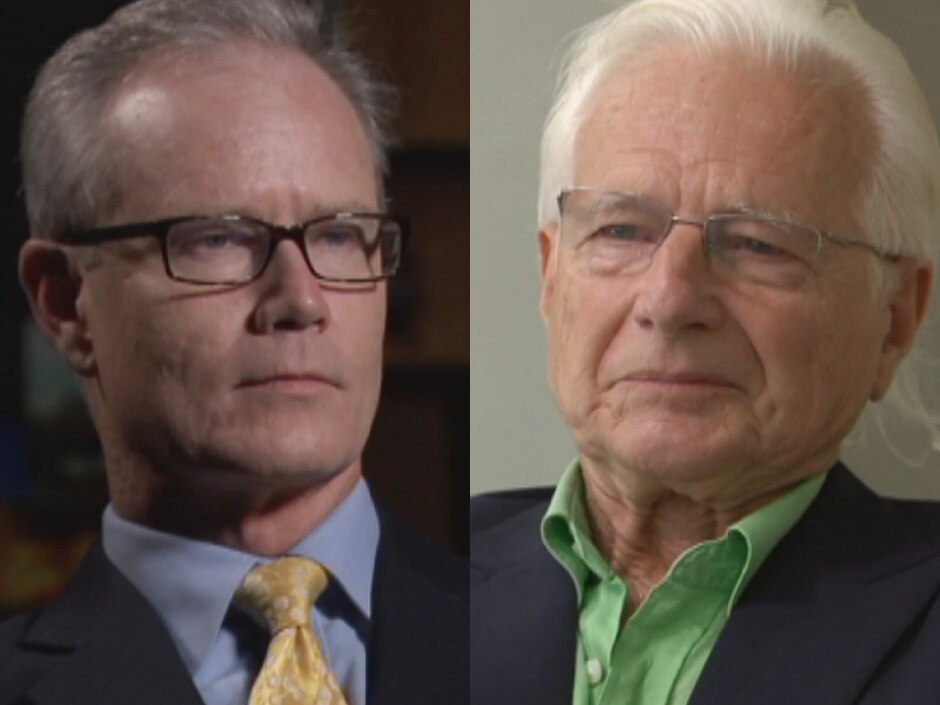 Liberal Party members Ross Cameron, Juris Laucis, Charlie Lynn ...