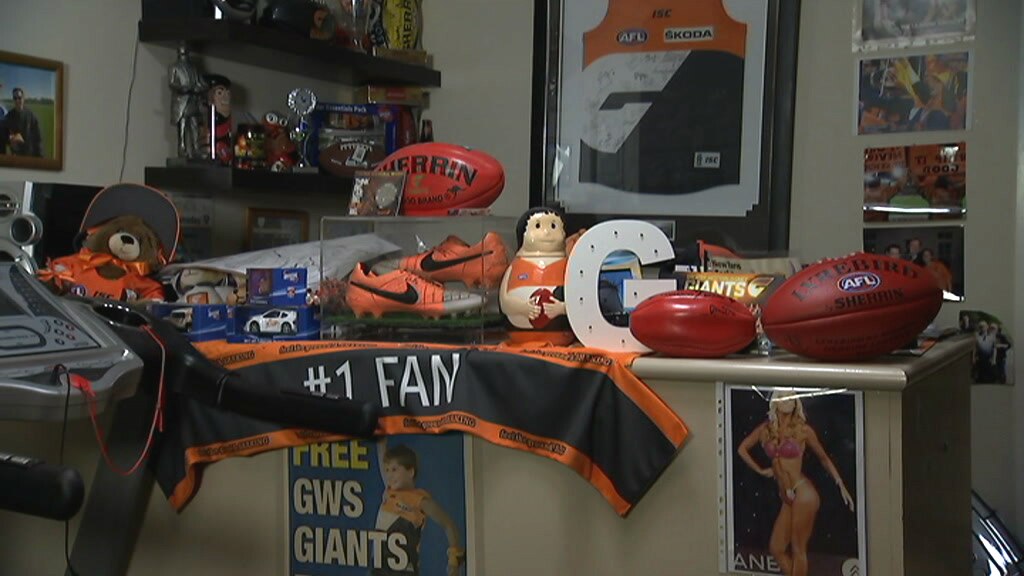 GWS Giants' diehard fans prepare to travel to AFL grand final against ...