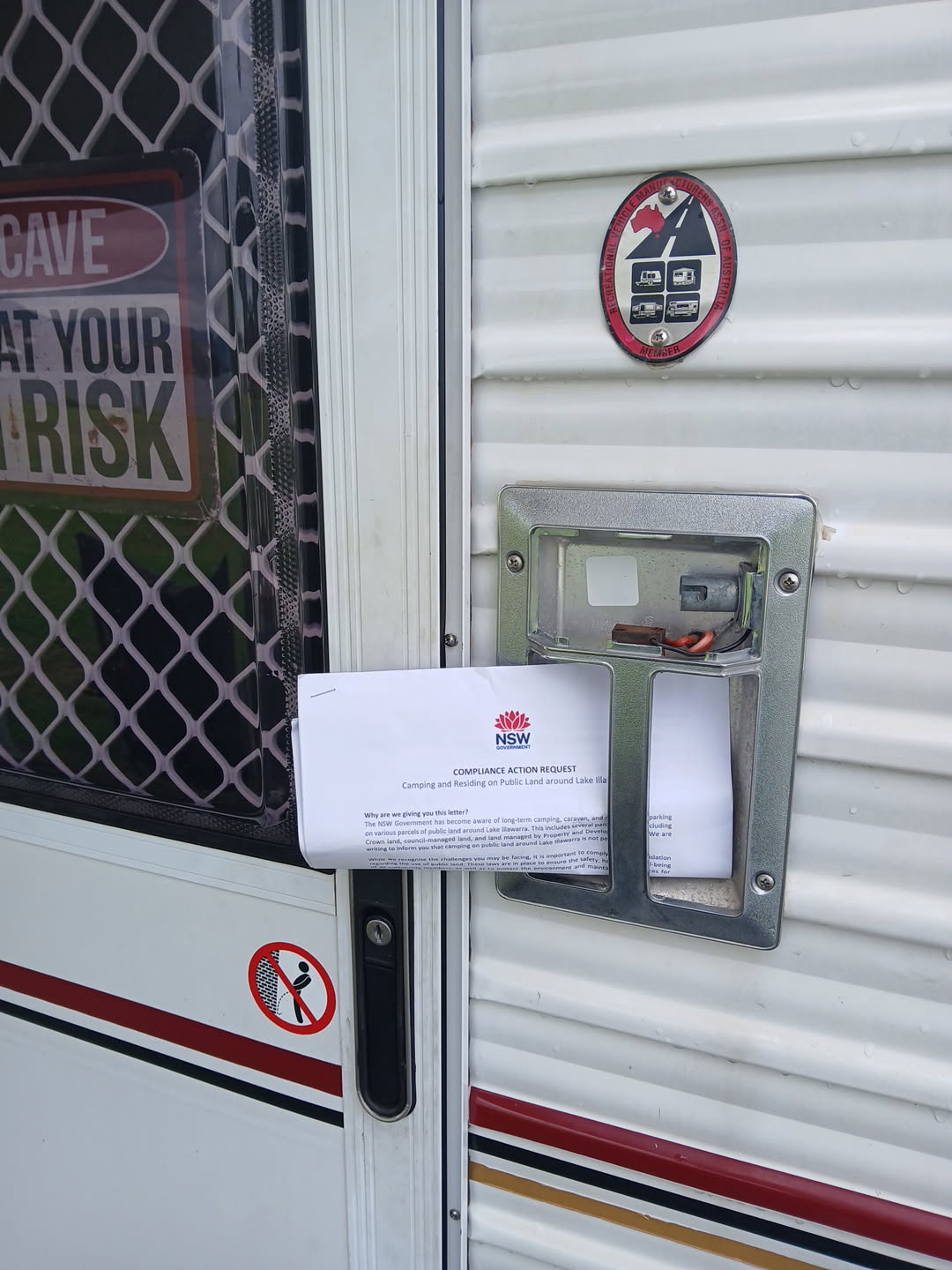 Eviction notices for Lake Illawarra's homeless, nomadic people living ...