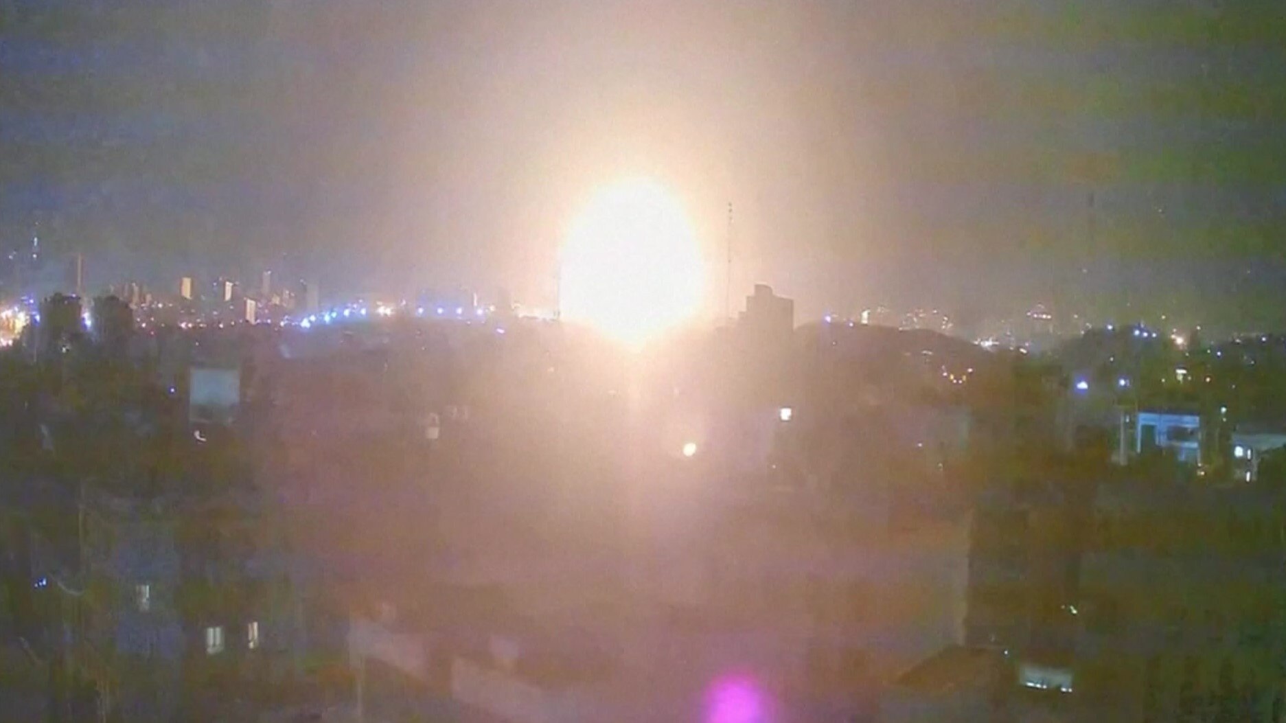 Explosions seen on Tehran skyline - ABC News
