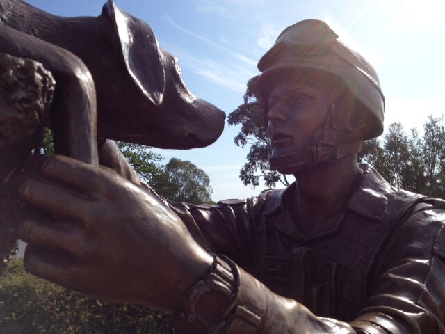 Australia's explosive detection dogs and their handlers recognised at ...