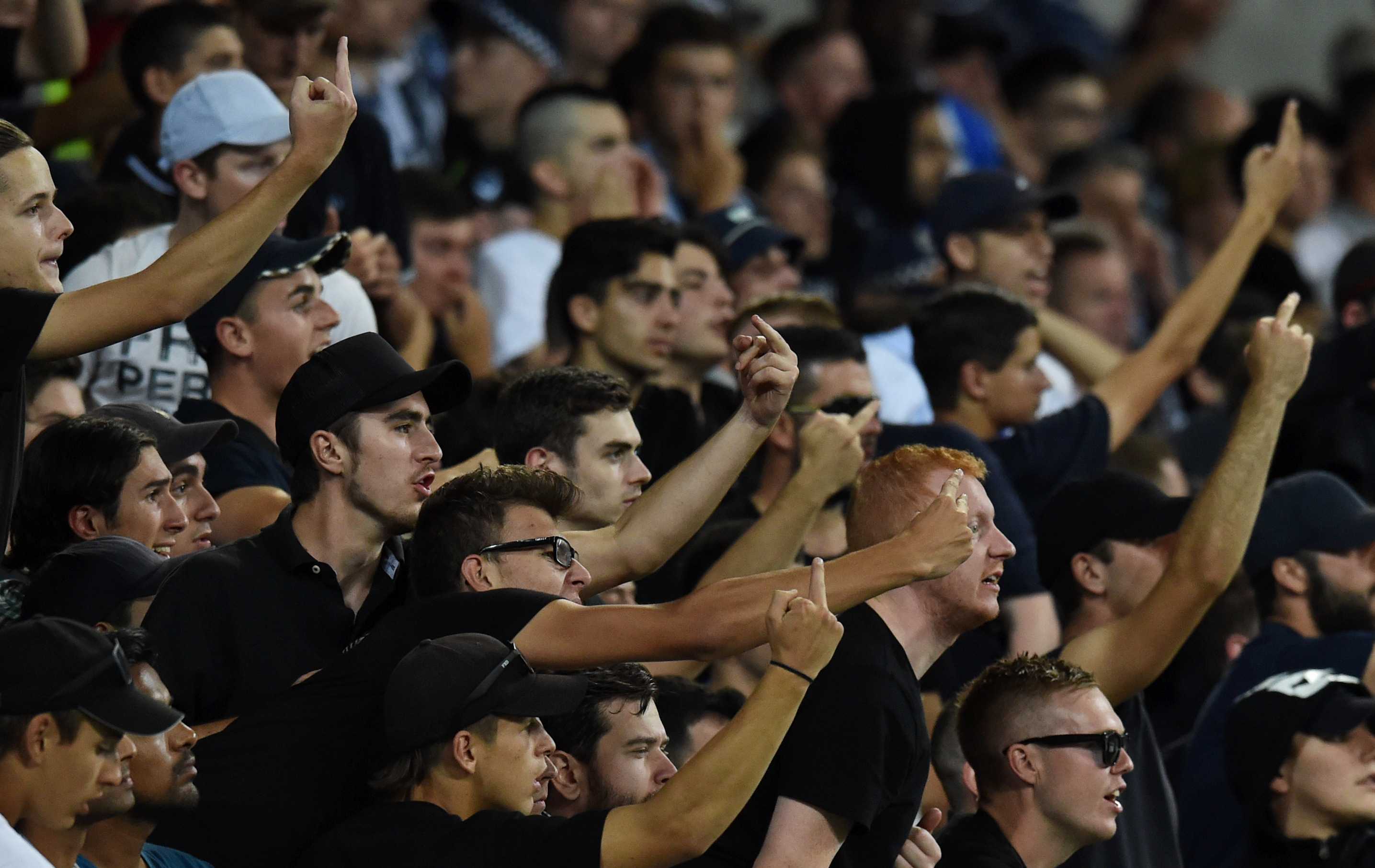 Melbourne Victory's North Terrace says it's not responsible for flare ...