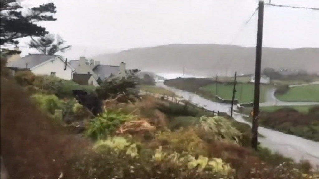 Three dead as the worst storm to hit Ireland in 50 years makes landfall ...