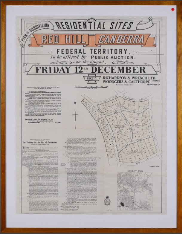 Historical art, maps withdrawn from auction after ACT Government nearly ...