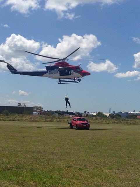 Queensland firefighters get air rescue training ahead of summer ...