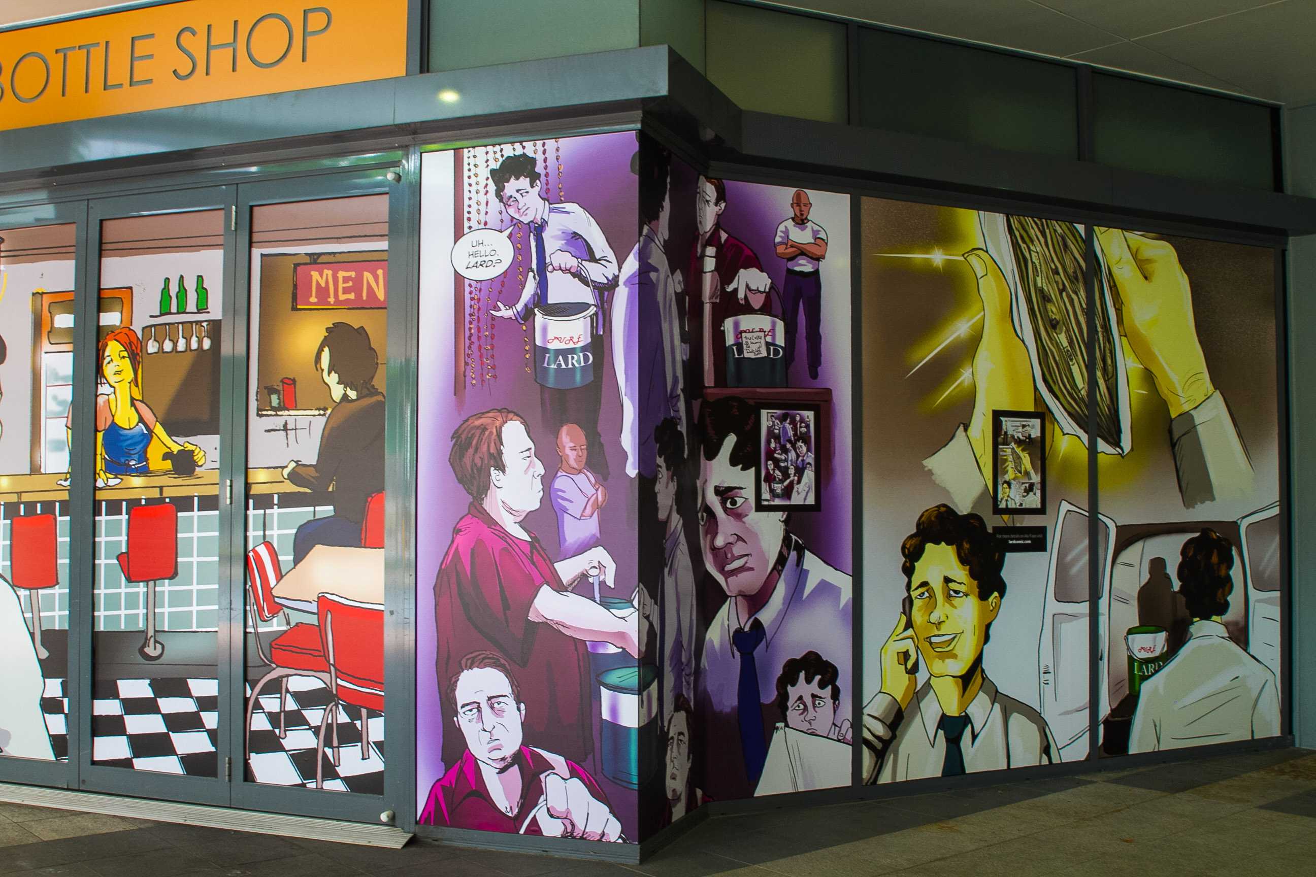 Brisbane's first walkable comic strip created by female artists ...