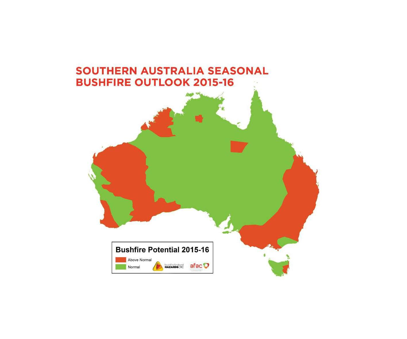 Australia's south-east and west facing above average fire risk - ABC News