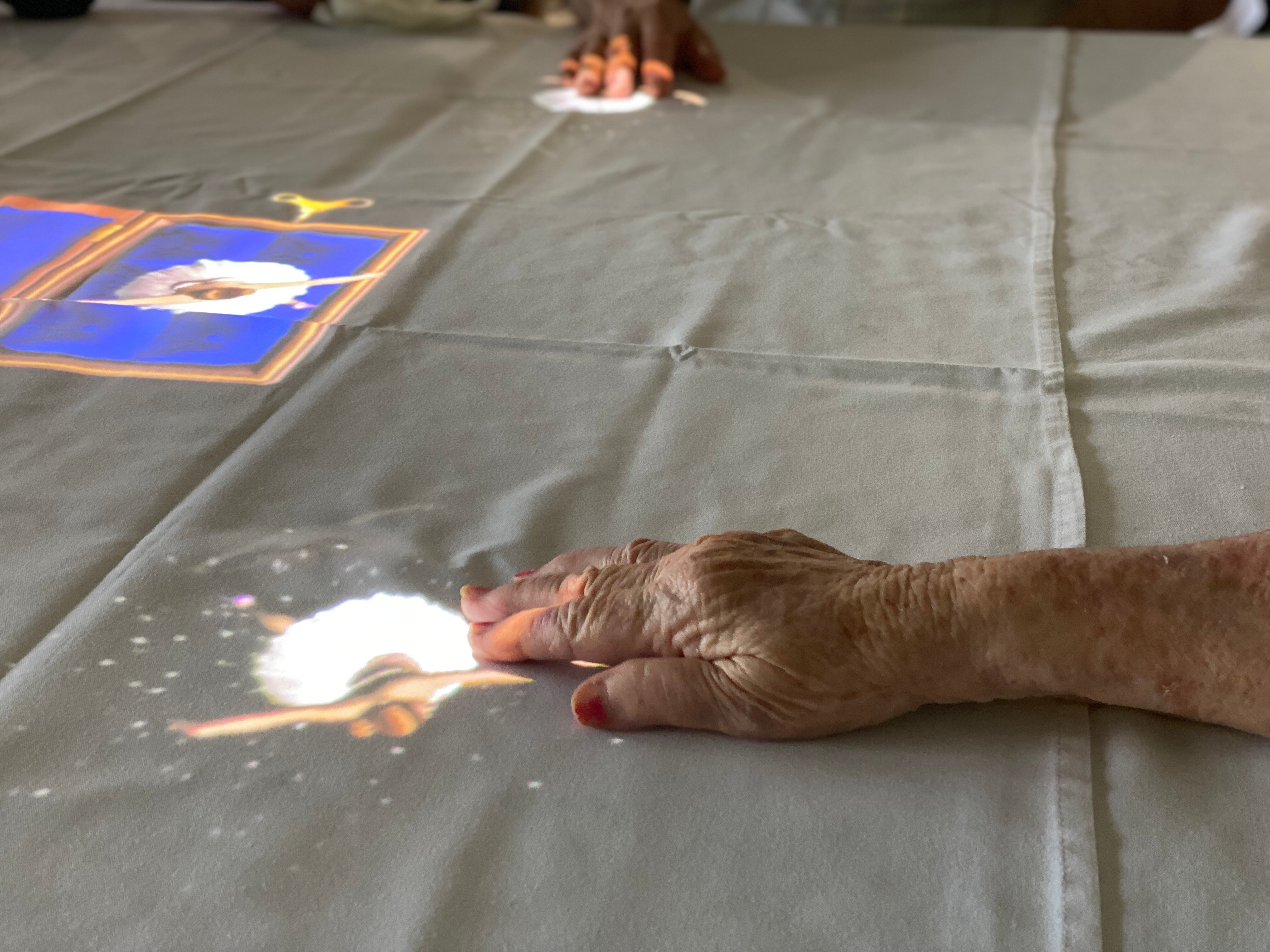 'Magic tables' help change lives of aged care residents living with ...