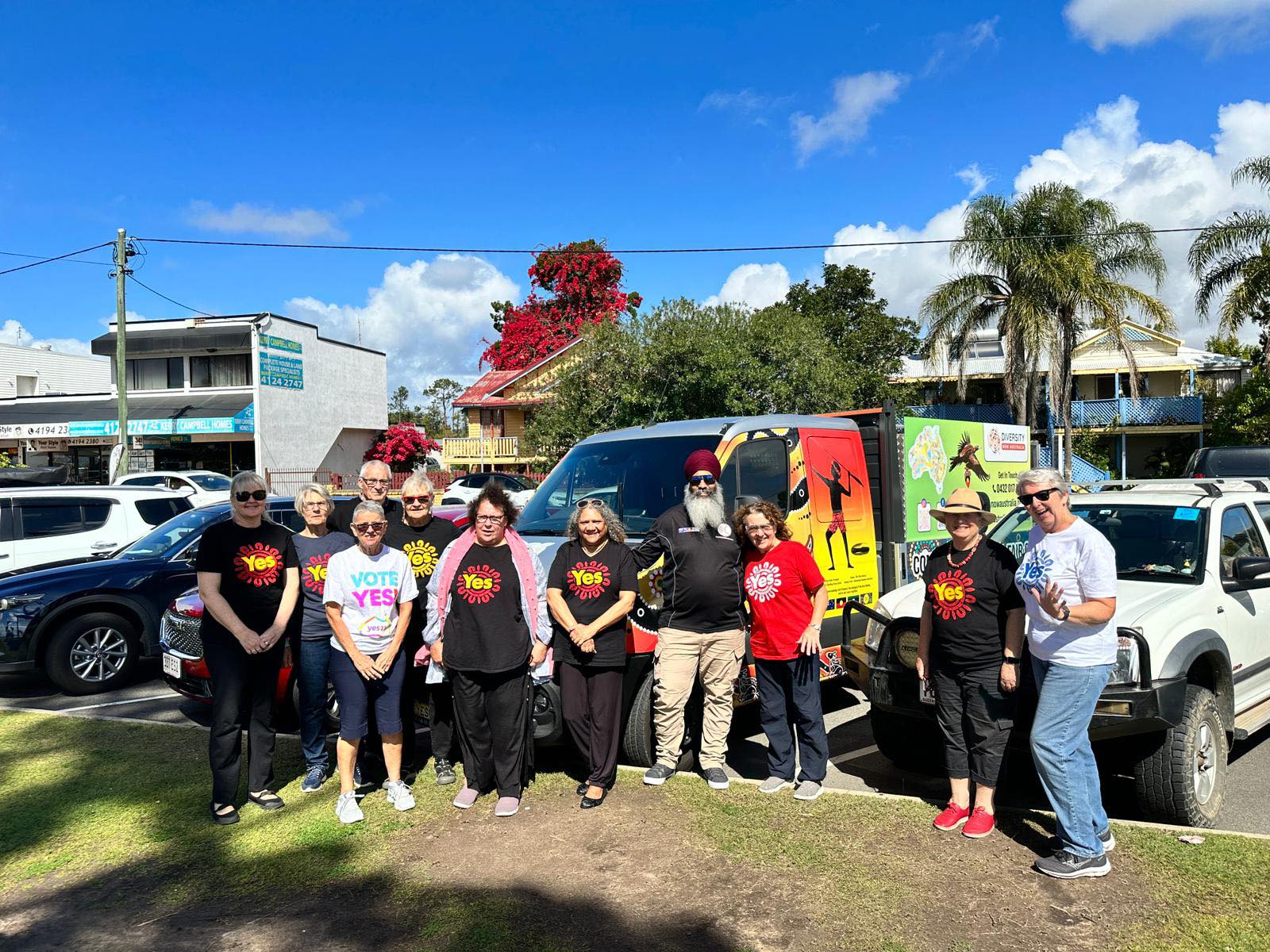 Amar is driving from Sydney to Darwin to engage diverse communities ...