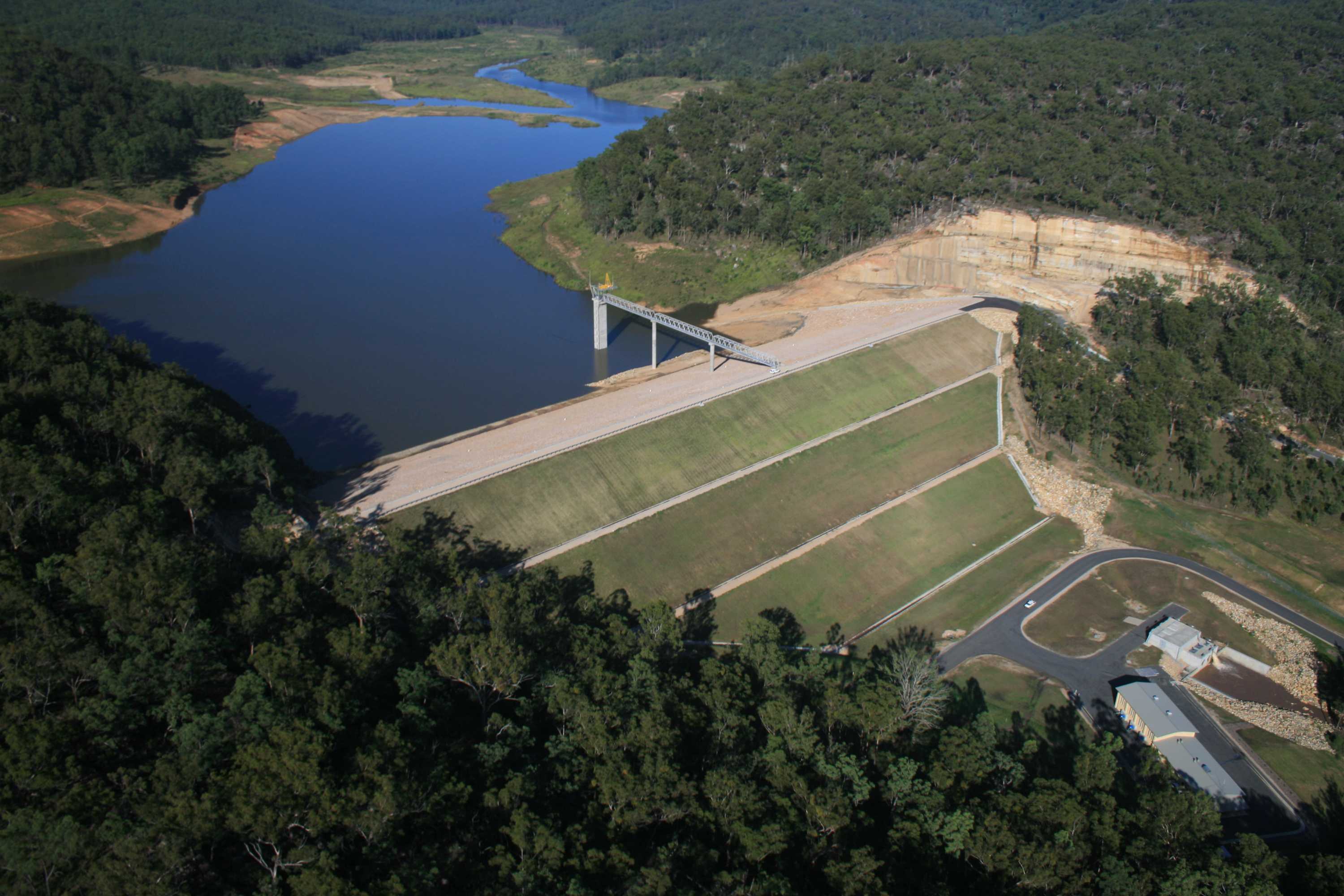 Shannon Creek Dam demonstrating its value as dry weather continues ...