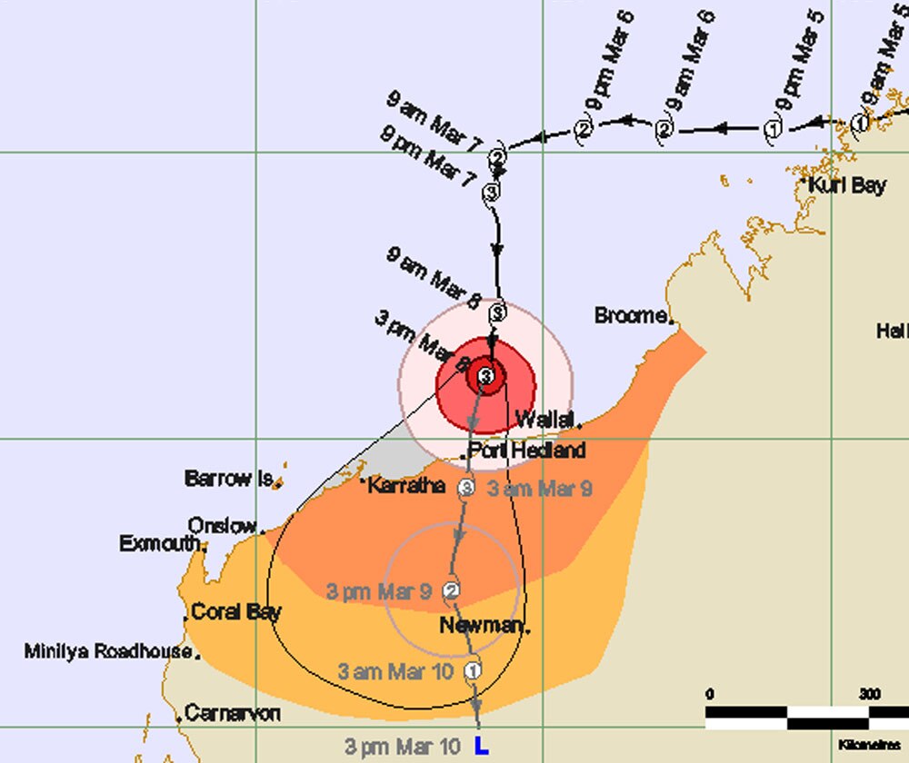 WA communities on red alert as cyclone approaches - ABC News
