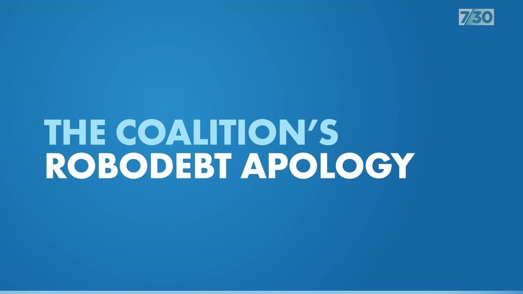 Satire: An apology from the Coalition for the Robodebt scheme - ABC News