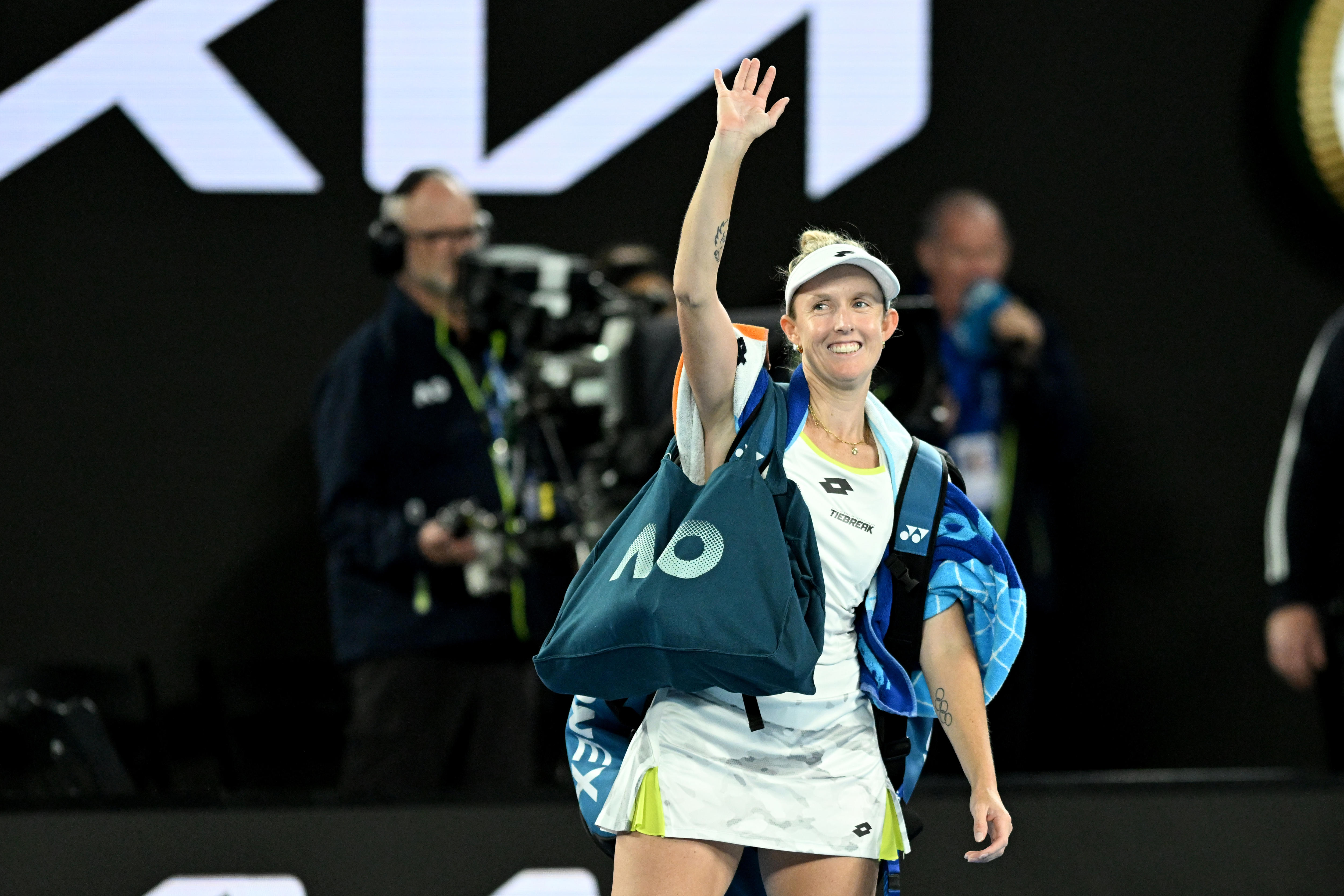 Storm Hunter treating Australian Open tilt as a win despite third-round ...