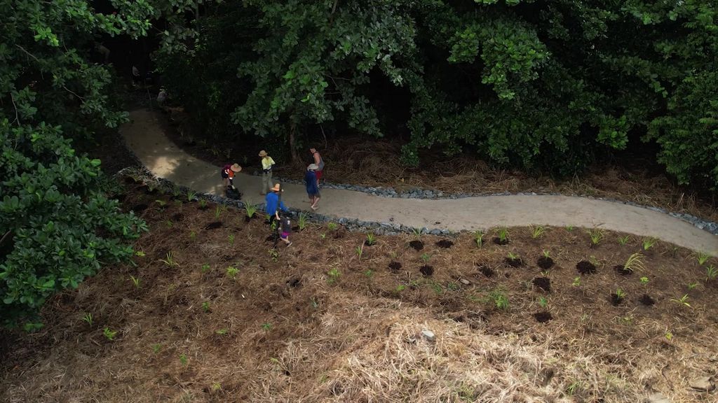 Richard Bing says the trail follows traditional trade and ceremonial ...