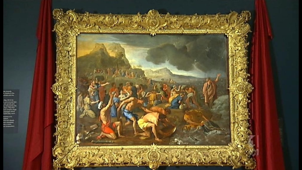 New face of Poussin masterpiece revealed - ABC News