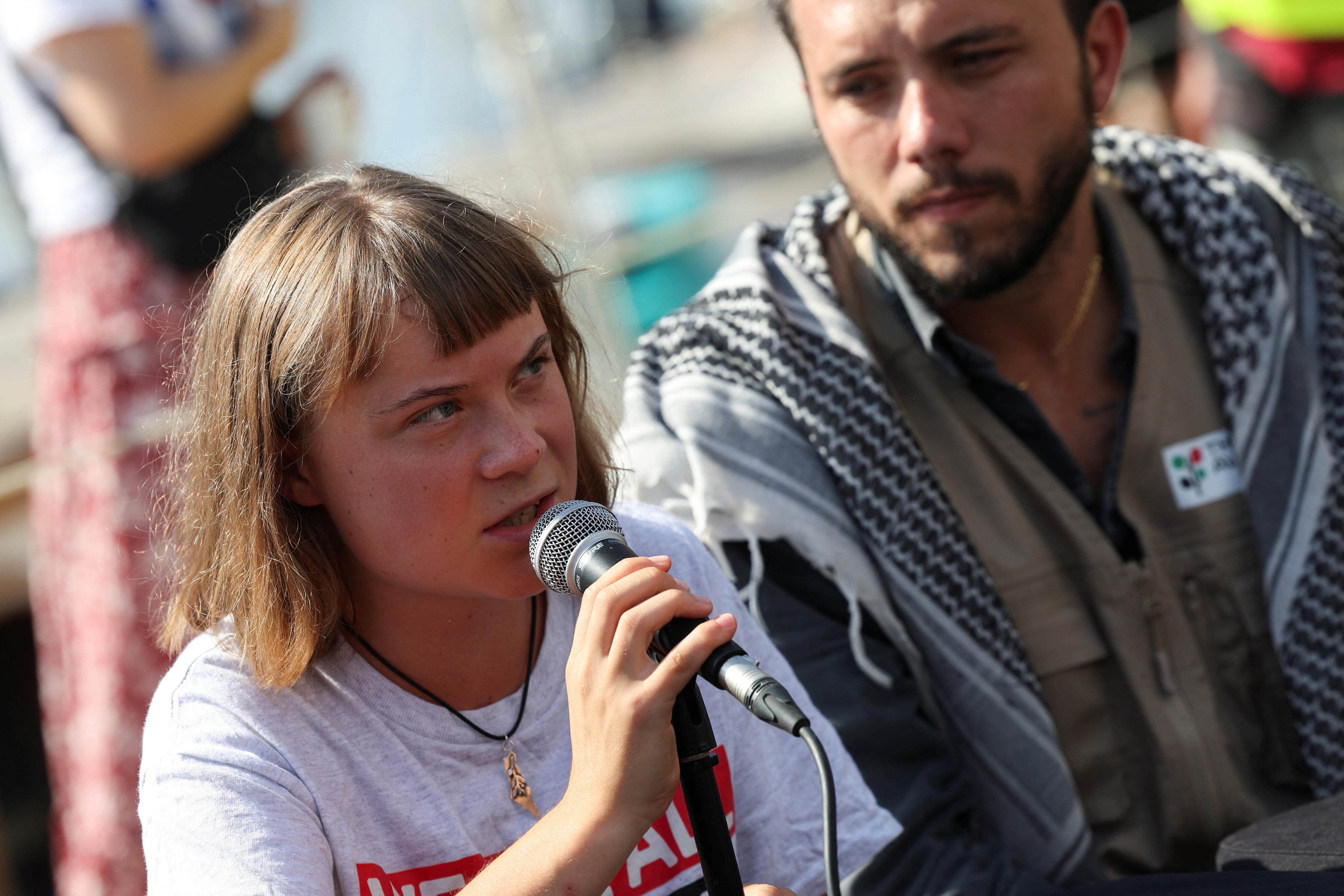 Greta Thunberg speaks from Gaza flotilla - ABC listen