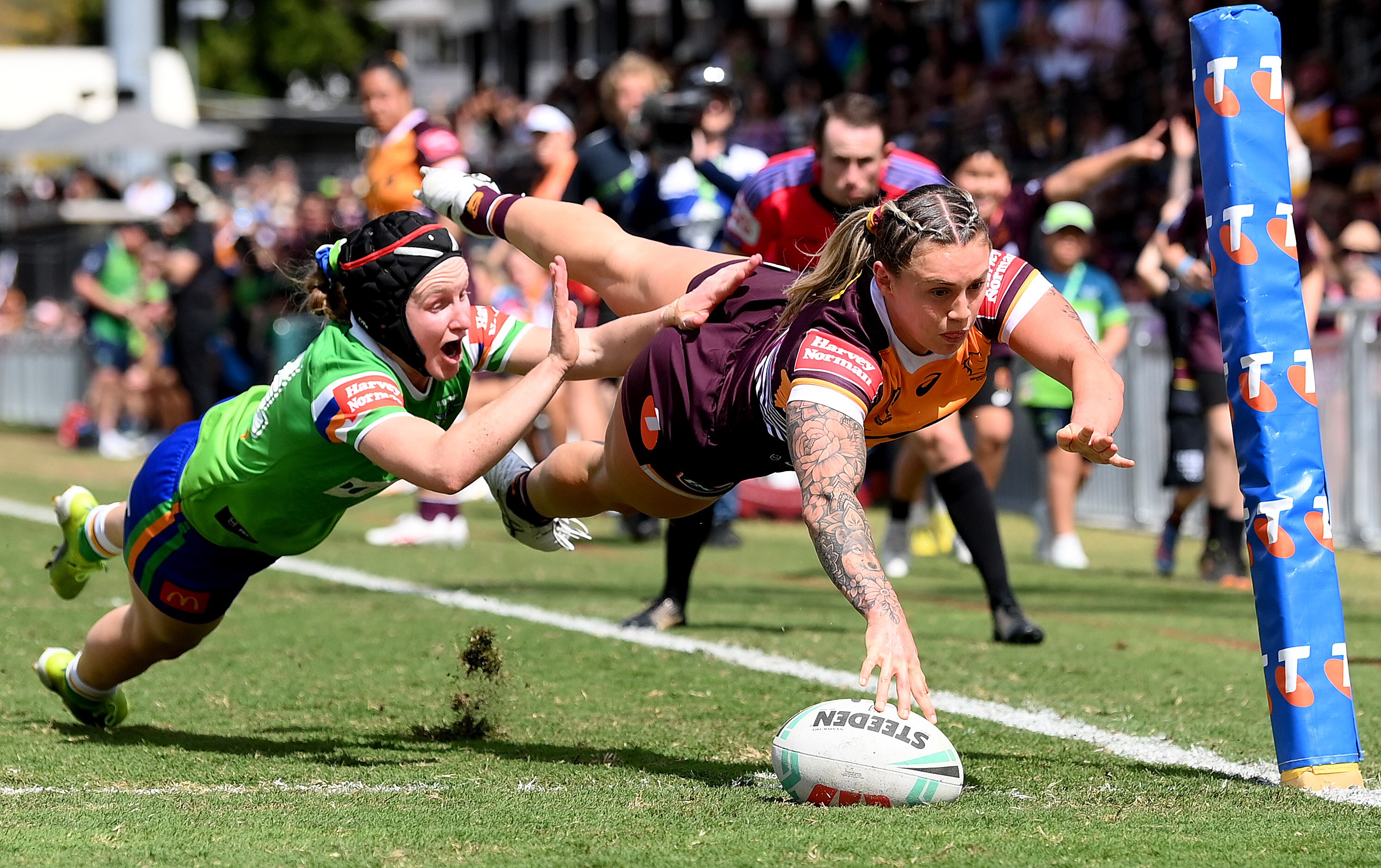 NRLW ScoreCentre: Brisbane Broncos beat Cronulla 40-8, Newcastle ...