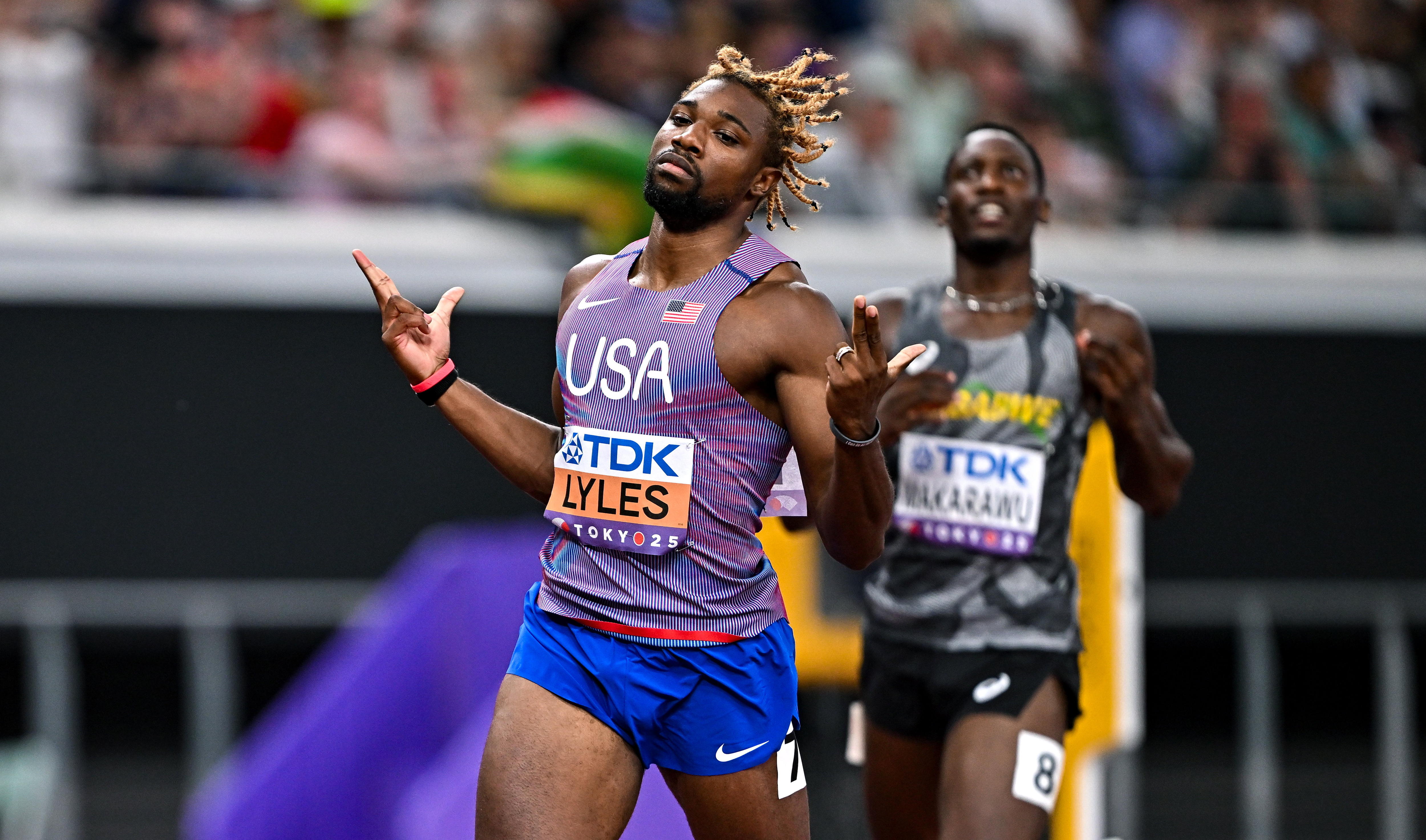 Olympic champion Lyles gives ‘amazing kid’ Gout nod of approval – Robert