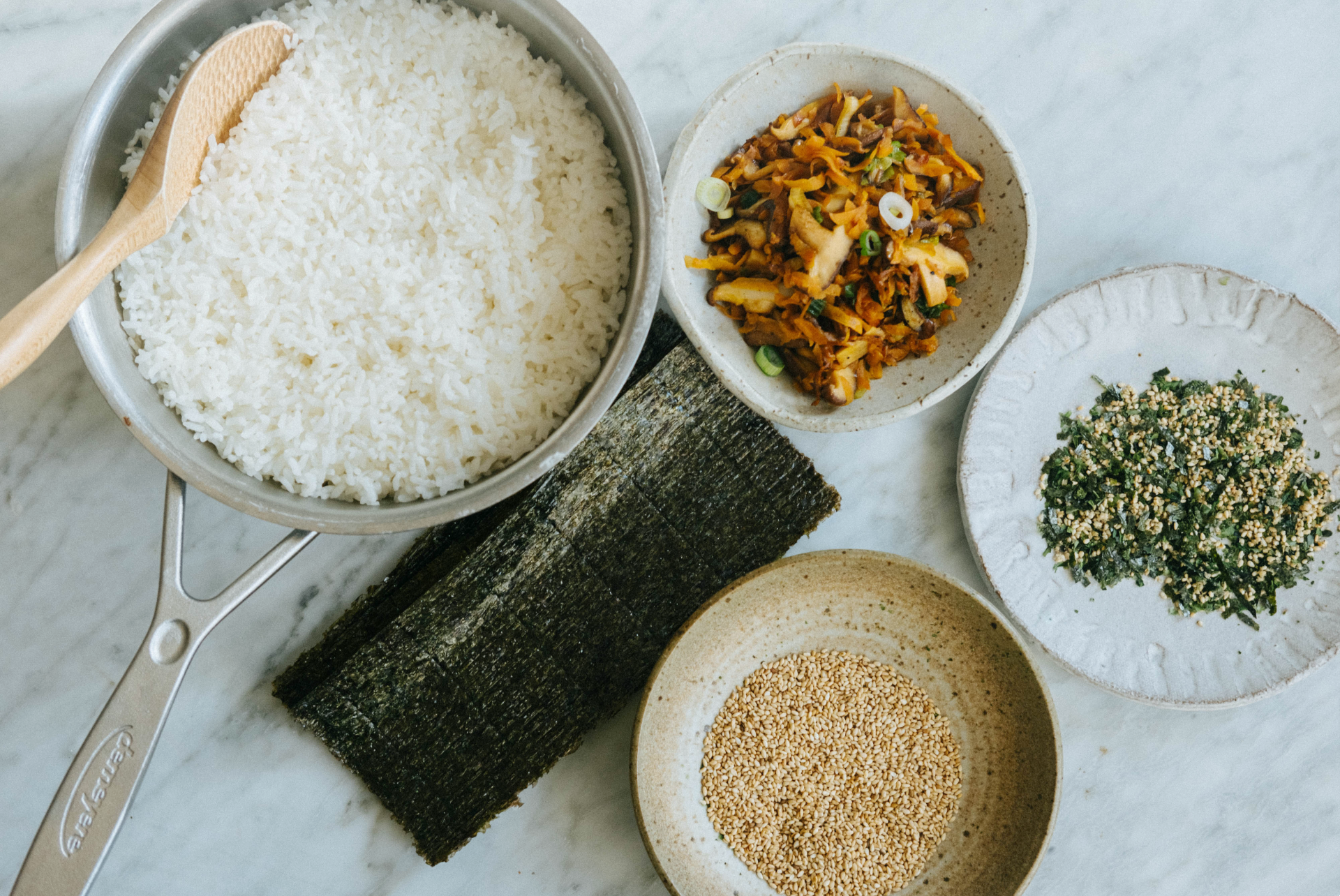 Sushi lovers will enjoy onigiri, filled rice balls that are simple to ...