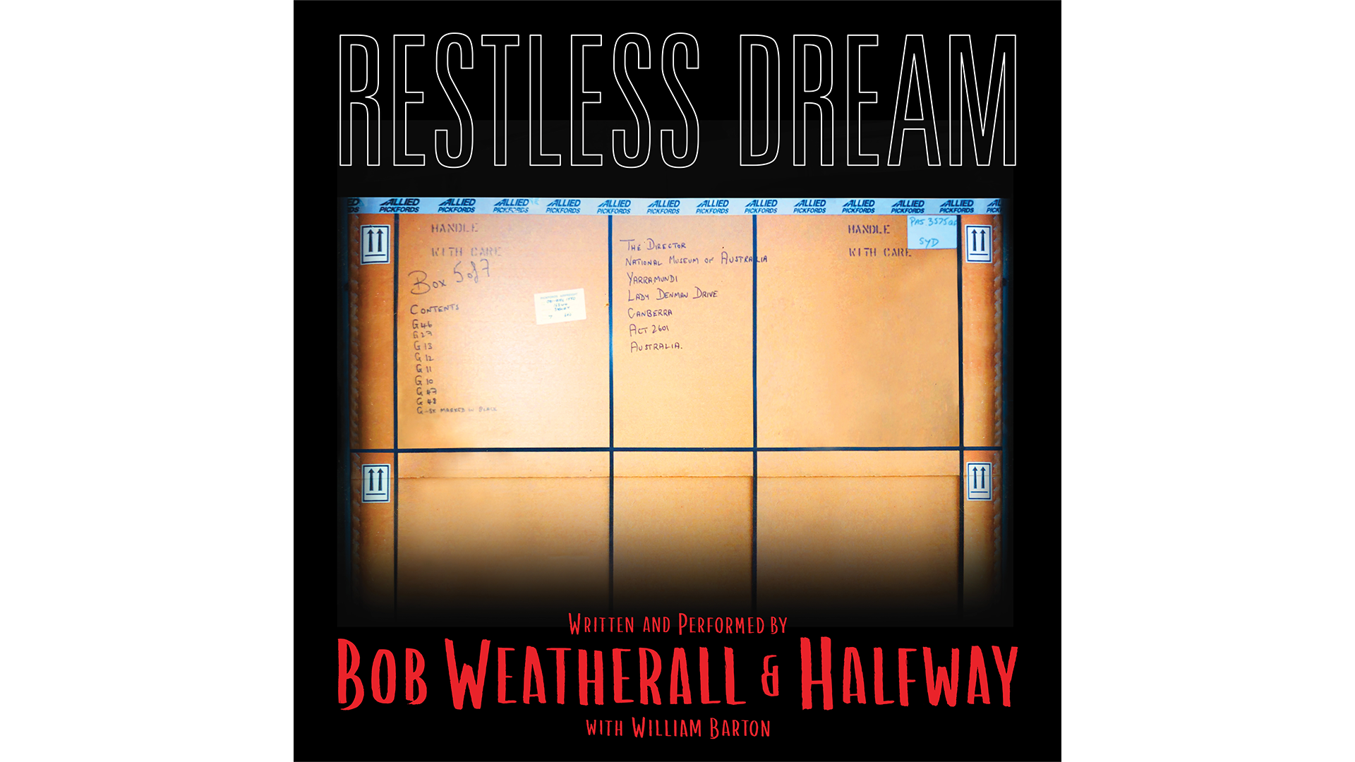 Halfway & Bob Weatherall with William Barton - Restless Dream - ABC Music