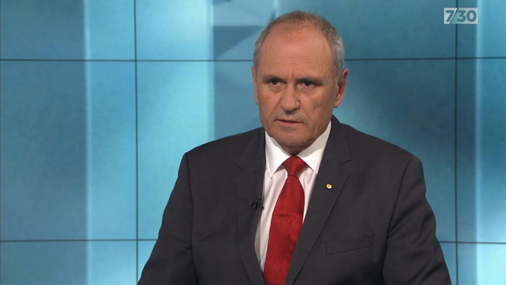 Ken Henry on his resignation as NAB Chairman - ABC News