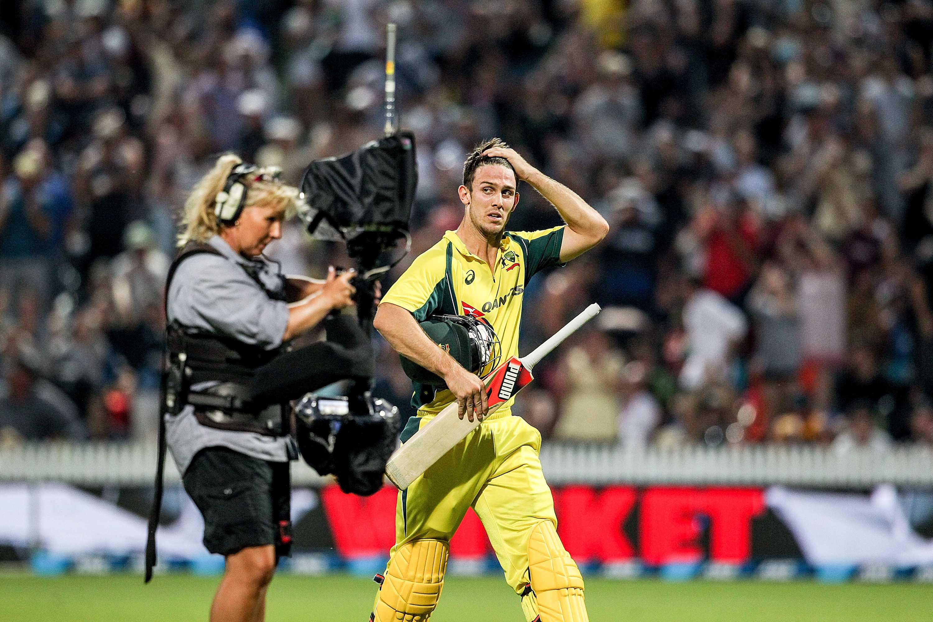 Should Mitchell Marsh have been given out against New Zealand ...