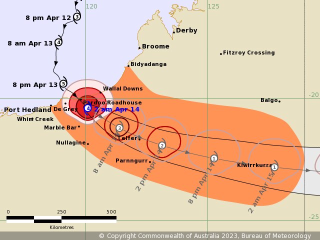 Cyclone Isla makes landfall in WA - ABC listen