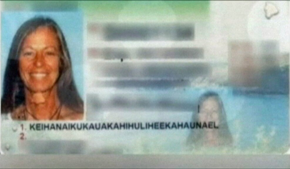 Hawaiian woman's long name forces ID card redesign - ABC News