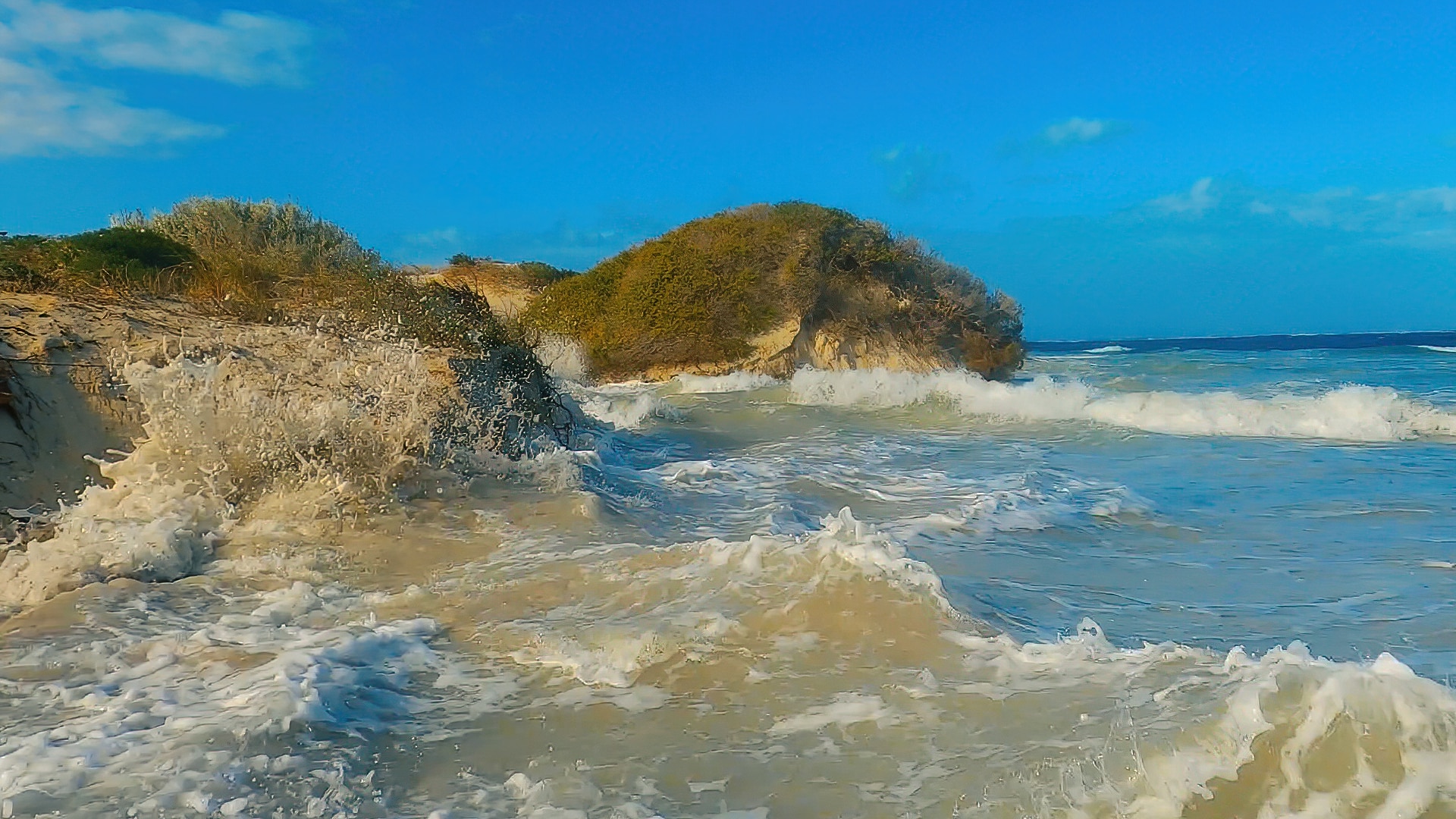 Sand dunes started disappearing at Geraldton's Point Moore during the ...