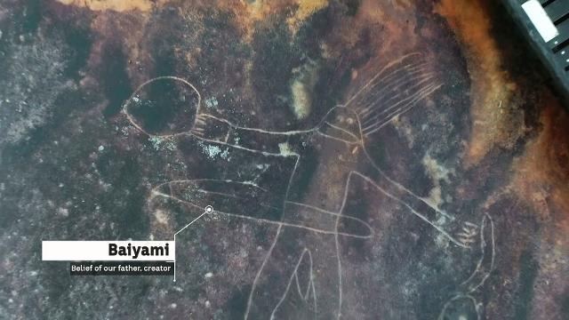 This Place: The carving of Baiame at Bulgandry - ABC Education