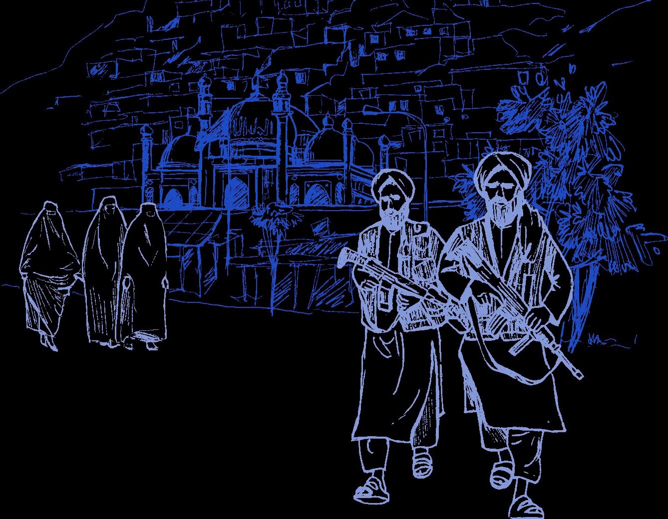 Taliban illustration - ABC News