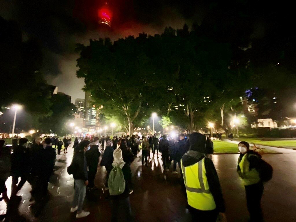Sydney CBD protest ends peacefully after last-minute change of location ...