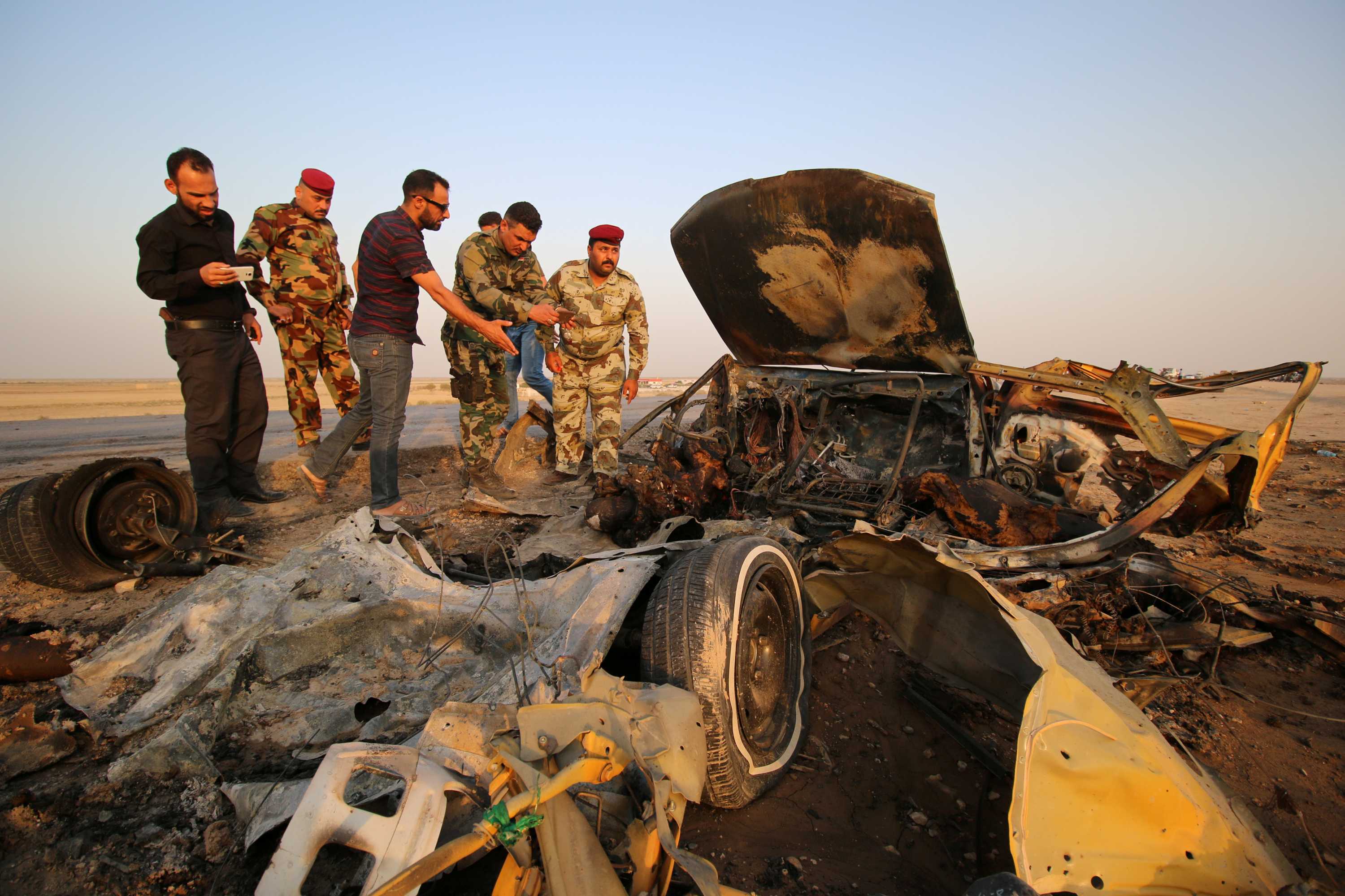 Suicide bombers kill at least 60 people in southern Iraq, Islamic State ...