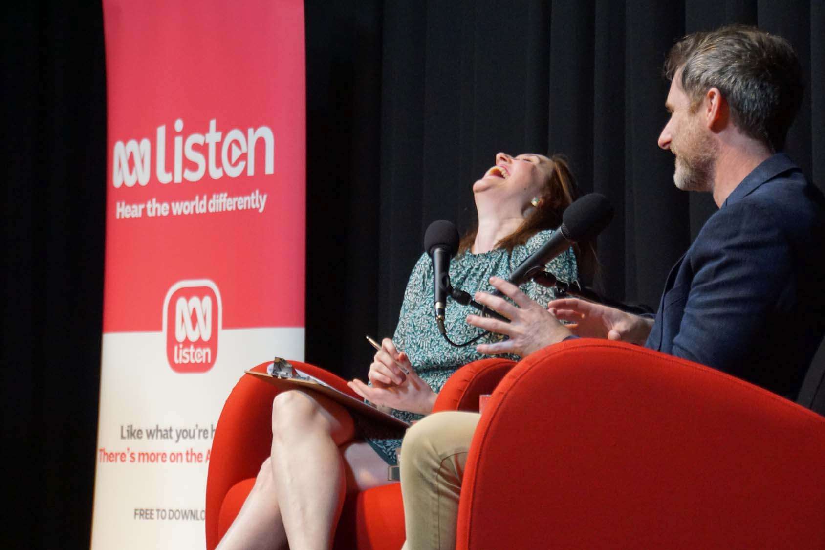 Craig Silvey with live audience at ABC Perth - ABC listen