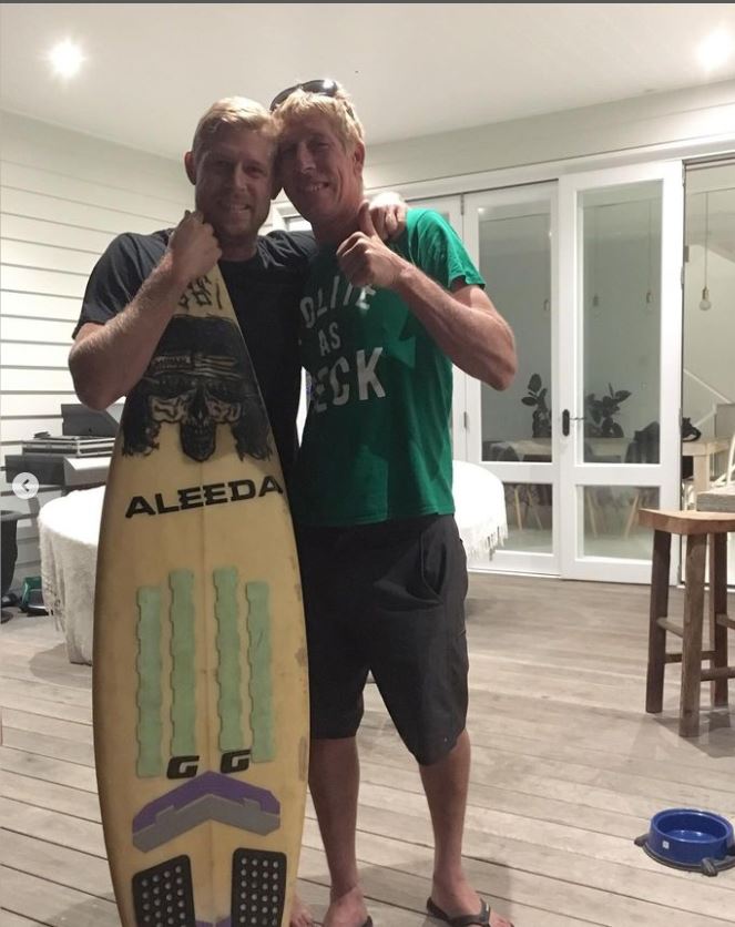 Surfing great Mick Fanning pays tribute after death of brother Edward ...