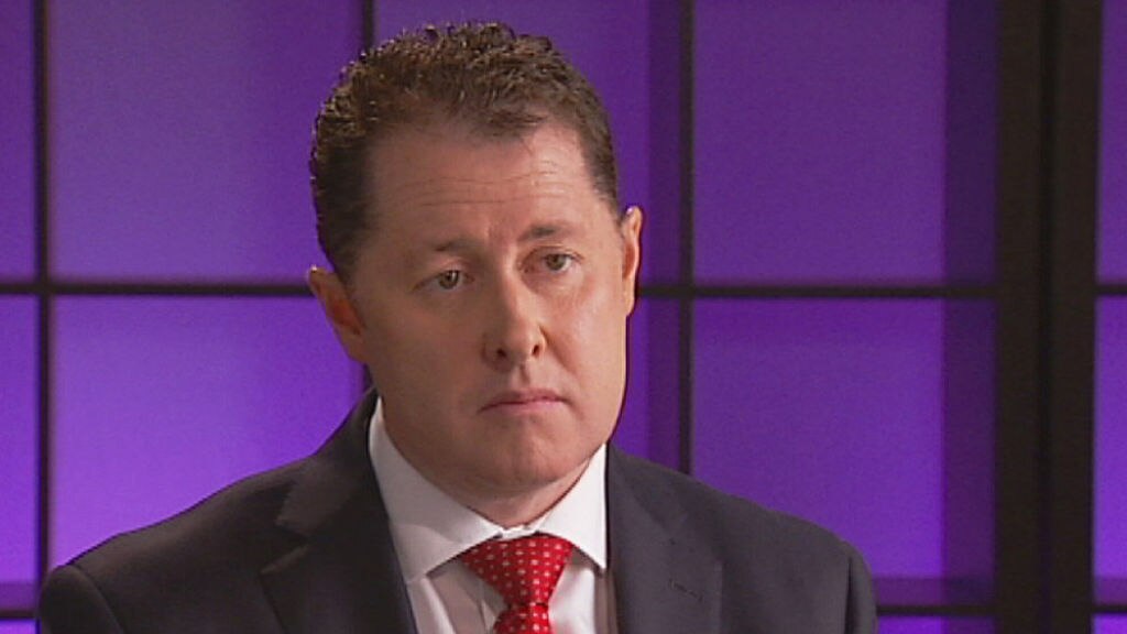 ABC reporter Simon Royal speaks with SA Health Minister Jack Snelling ...