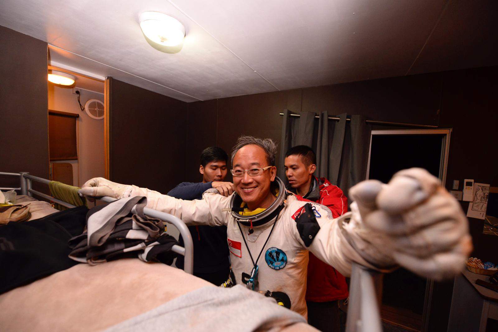 Lim Seng on Quantum 1 attempts dream of being the first Singaporean to ...