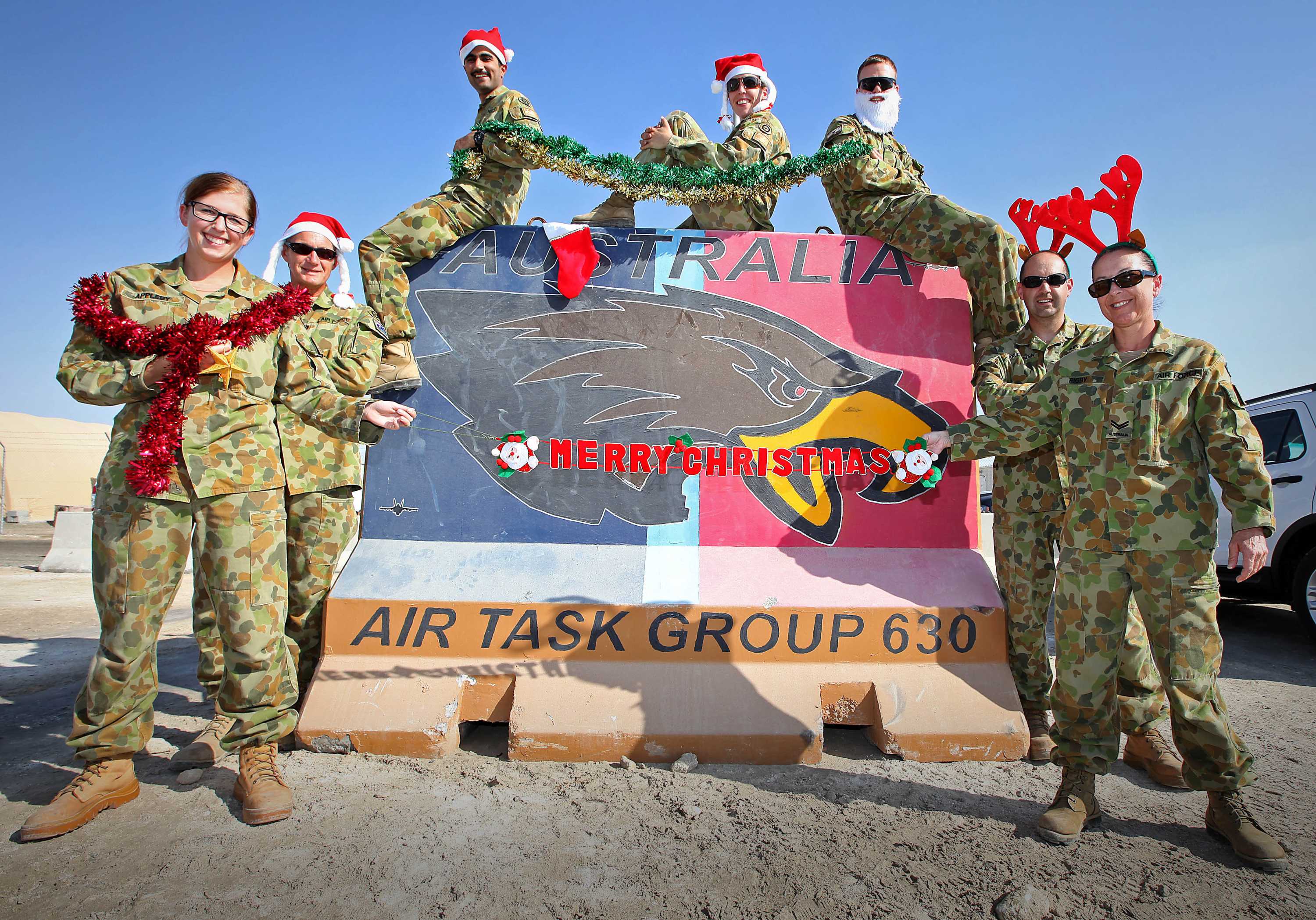 Deployed Defence members celebrate Christmas abroad - ABC News