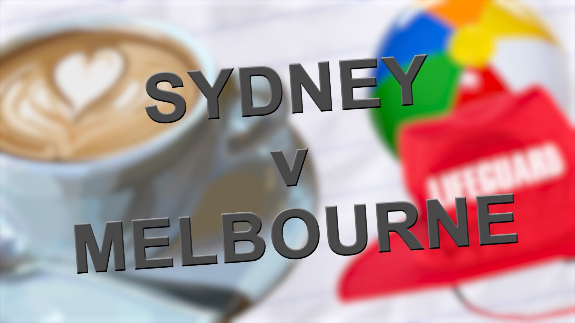 Sydney v Melbourne - Media Watch