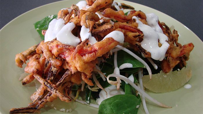 Warm Vegetable Bhaji Salad - ABC News
