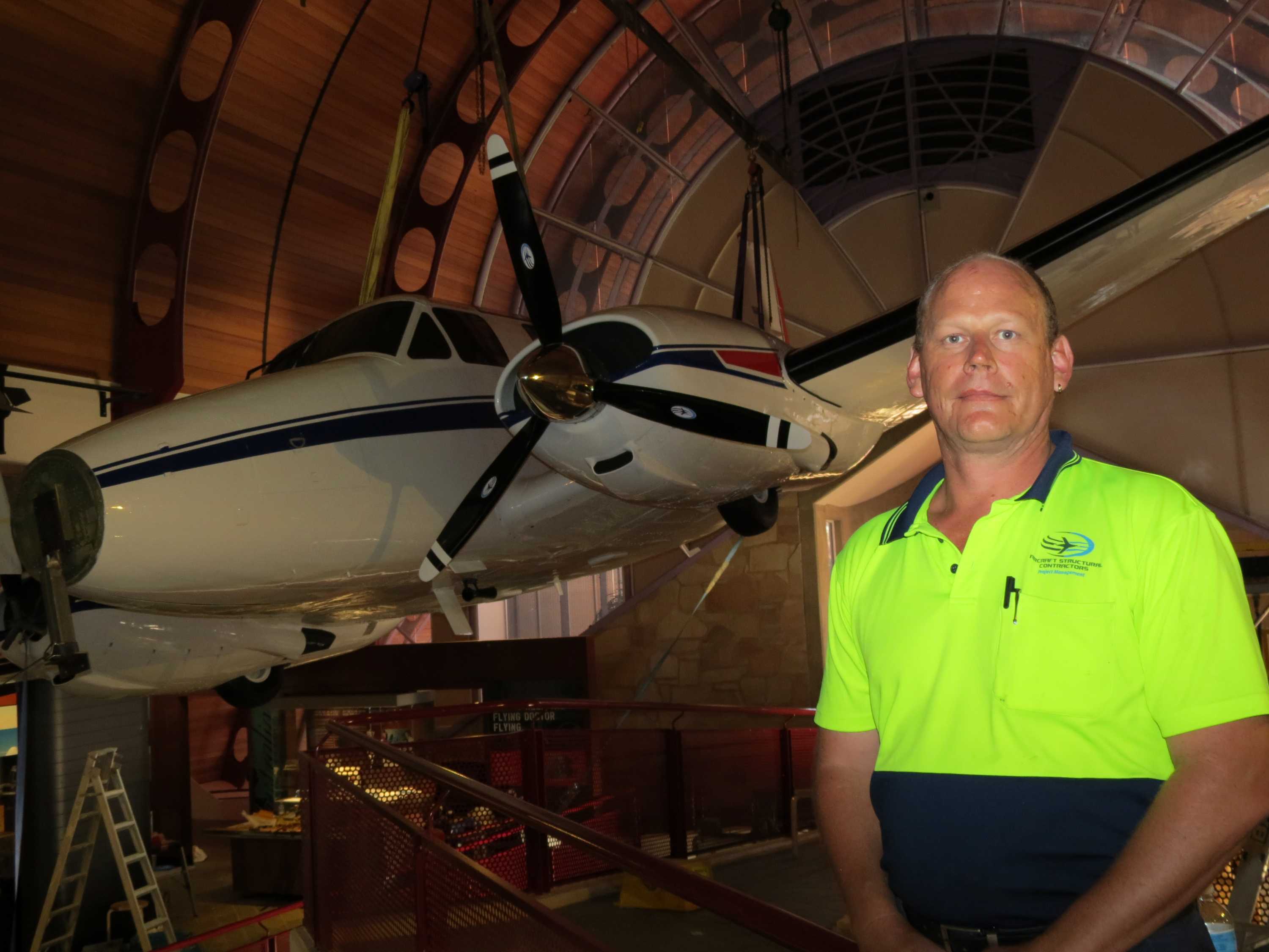 Restored Queen Air plane to go on display at Stockman's Hall of Fame ...