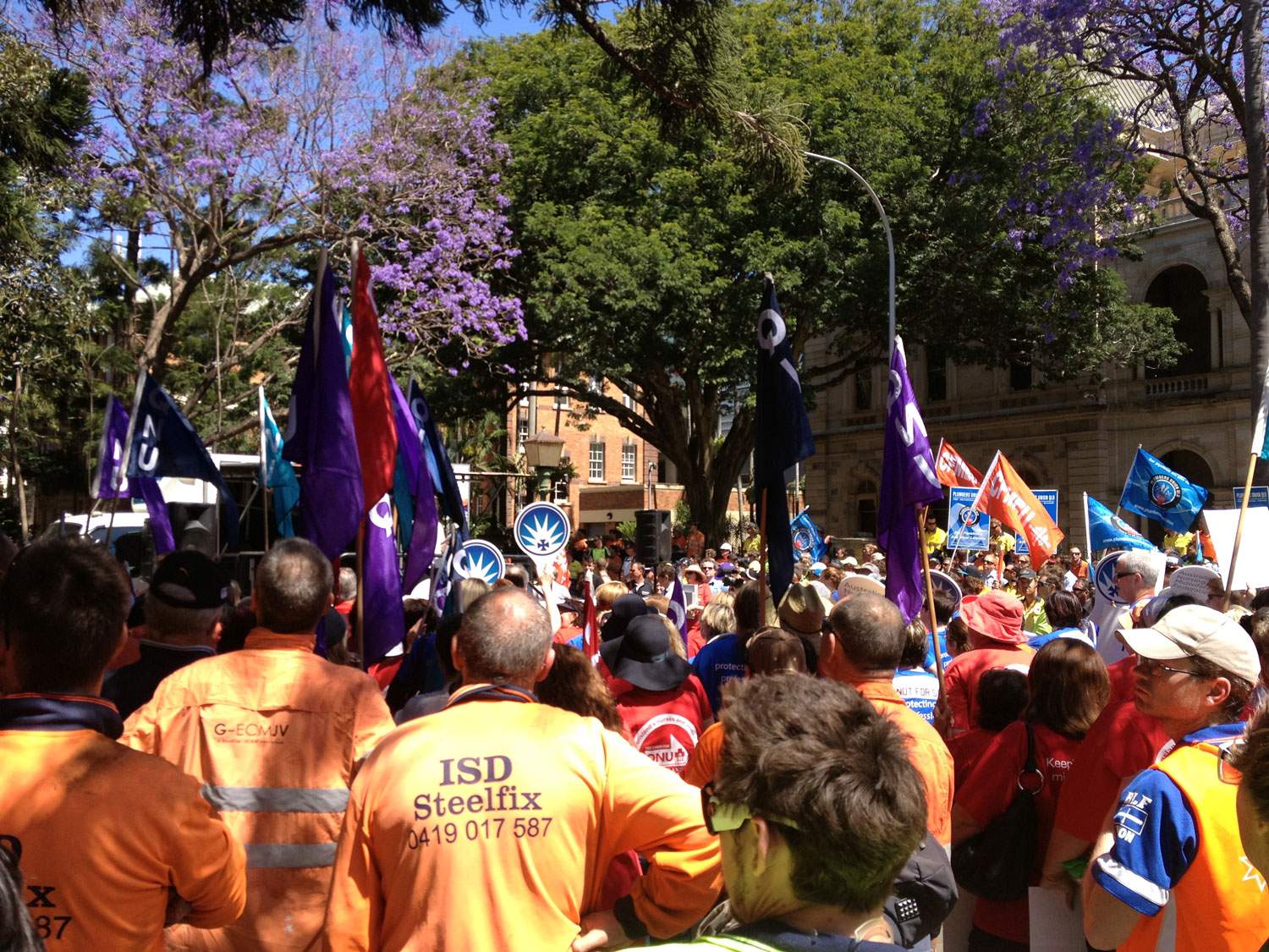 Qld Parliament passes new workers compensation laws despite protests ...