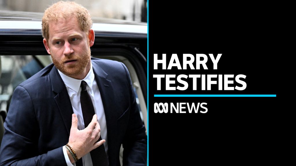 Prince Harry tells London court press has blood on its hands - ABC News
