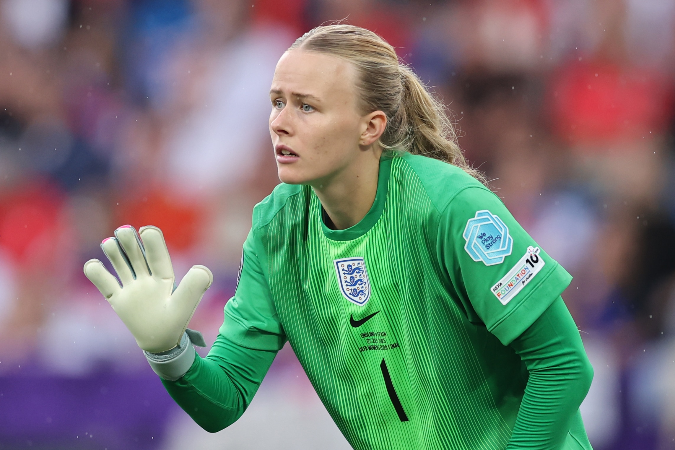 England's Hannah Hampton pays tribute to late grandfather after Euro ...