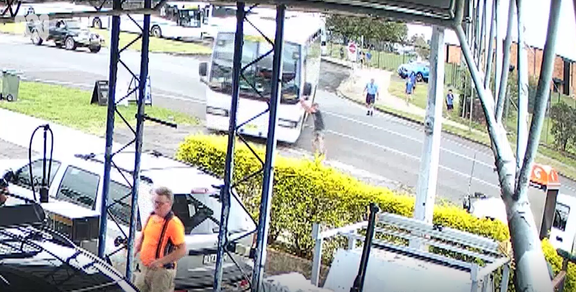 Teenage girl saves runaway student bus from hitting petrol station in ...